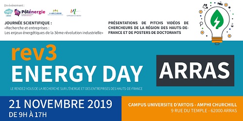 Rev3 Energy Day 2019 - Programme disponible - Le Pôle MEDEE